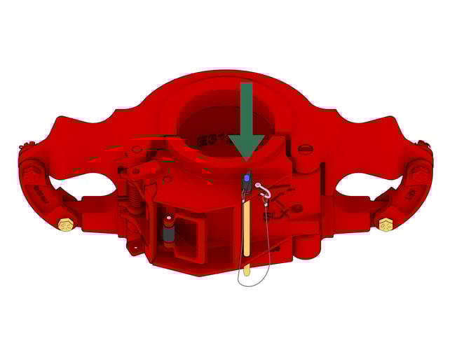 Single Joint & Side Door Elevator Safety Latch Lock Pins | Keystone
